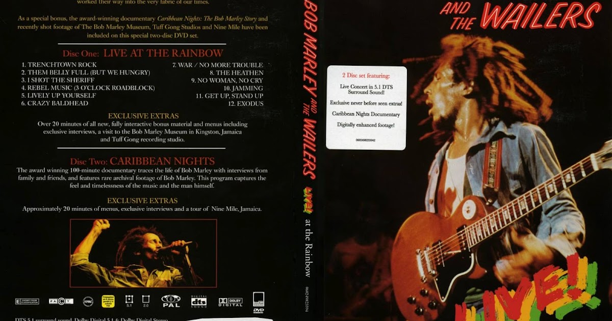 BOB MARLEY Rainbow Theatre 1977